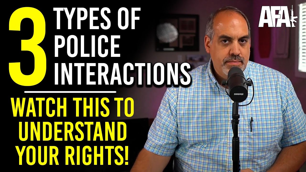 Three Types of Police Encounters To Be Aware Of - American Firearms ...